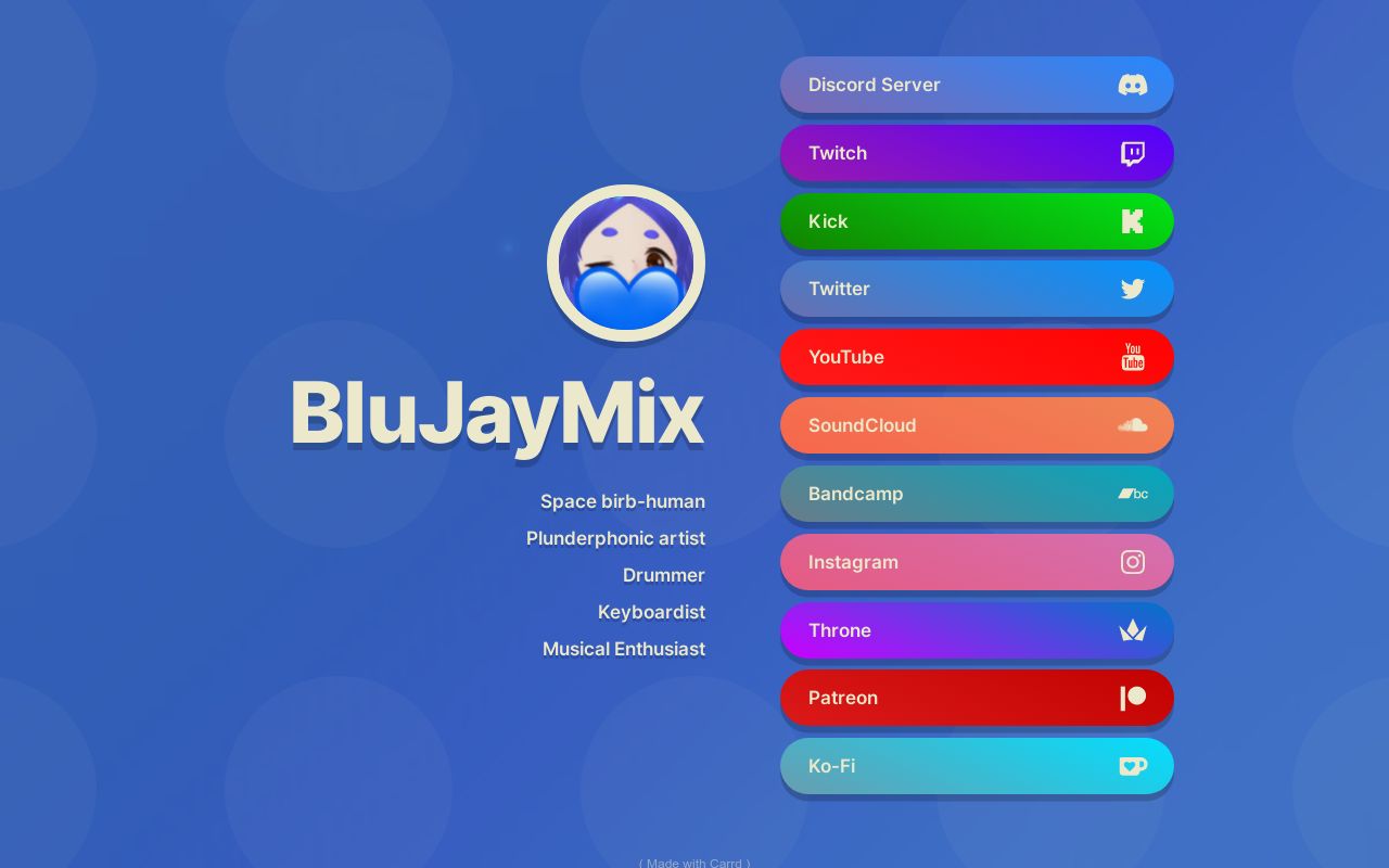 BluJayMix Carrd 1